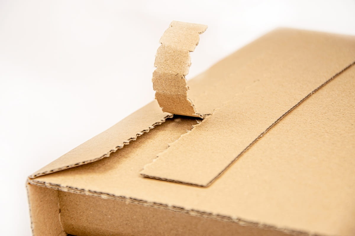 Boxes Covered with Tear Tape and Double-Sided Tape | Canpak Ambalaj ...